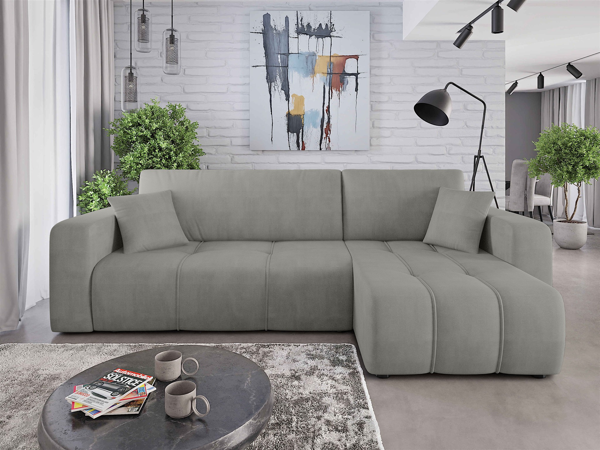 Wunderschone Ecksofa Mit Ottomane Rechts Bilder